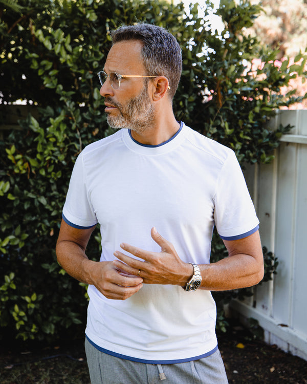 Men's Mission Short Sleeve Ringer Crew - The Weitz Effect Edition ...