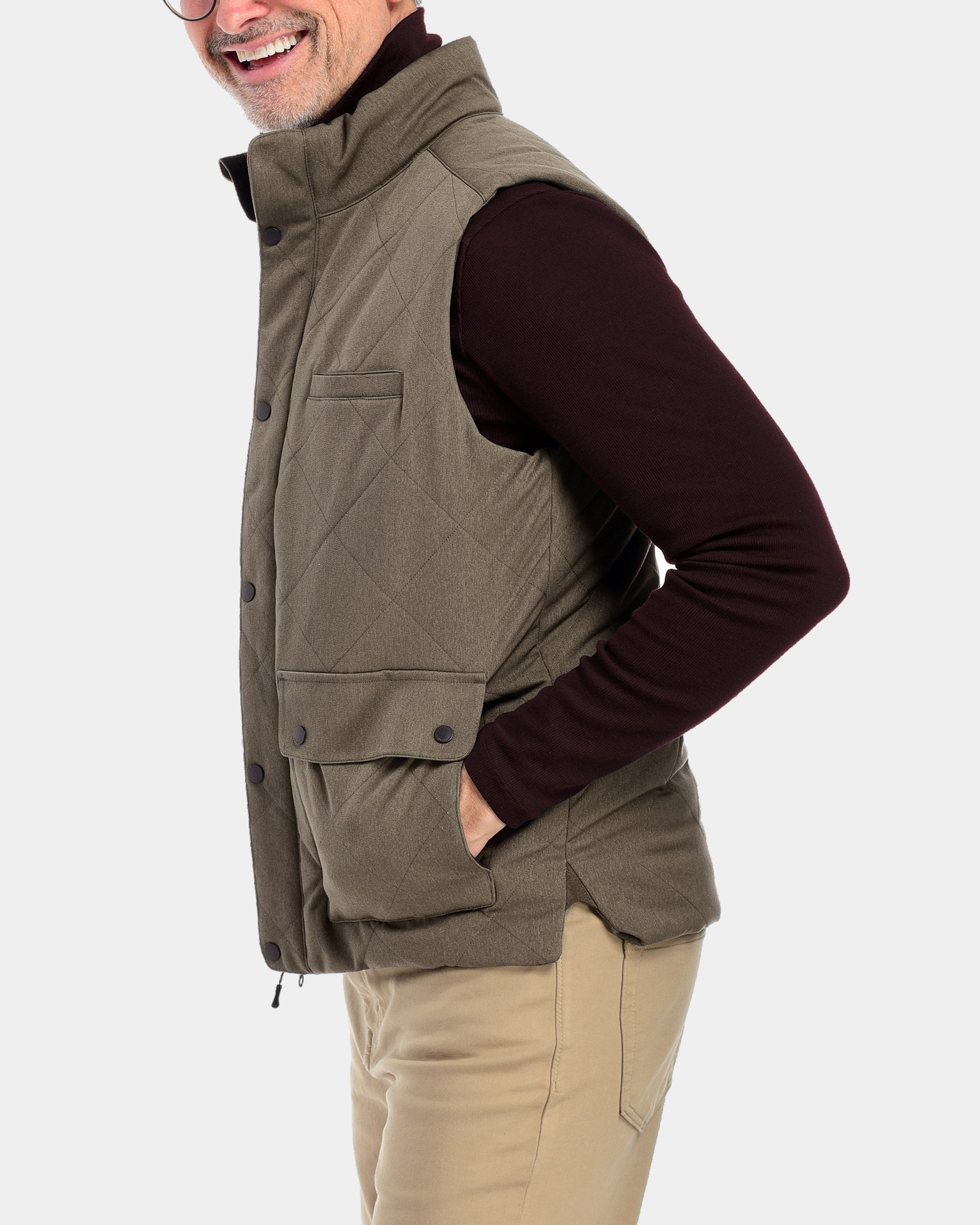 Men's Insulated and Lined Vest the Lexington Vest by Fisher + Baker
